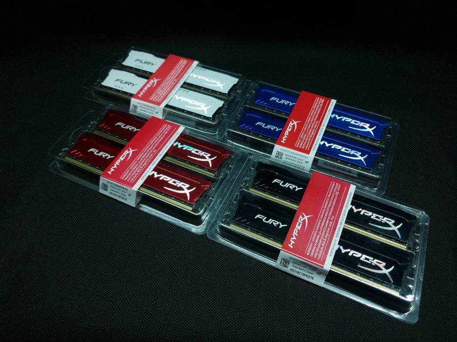 Ddr3 8gb 16gb 1866mhz ДДР3 ОЗУ оперативная память Hyperx Fury Kingston 599 грн Комплектующие