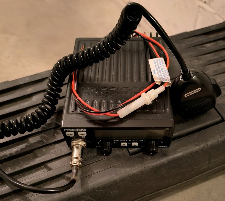 CB President BARY - AM/FM 12/24 V jak nowe. Szczecin Gumieńce • OLX.pl