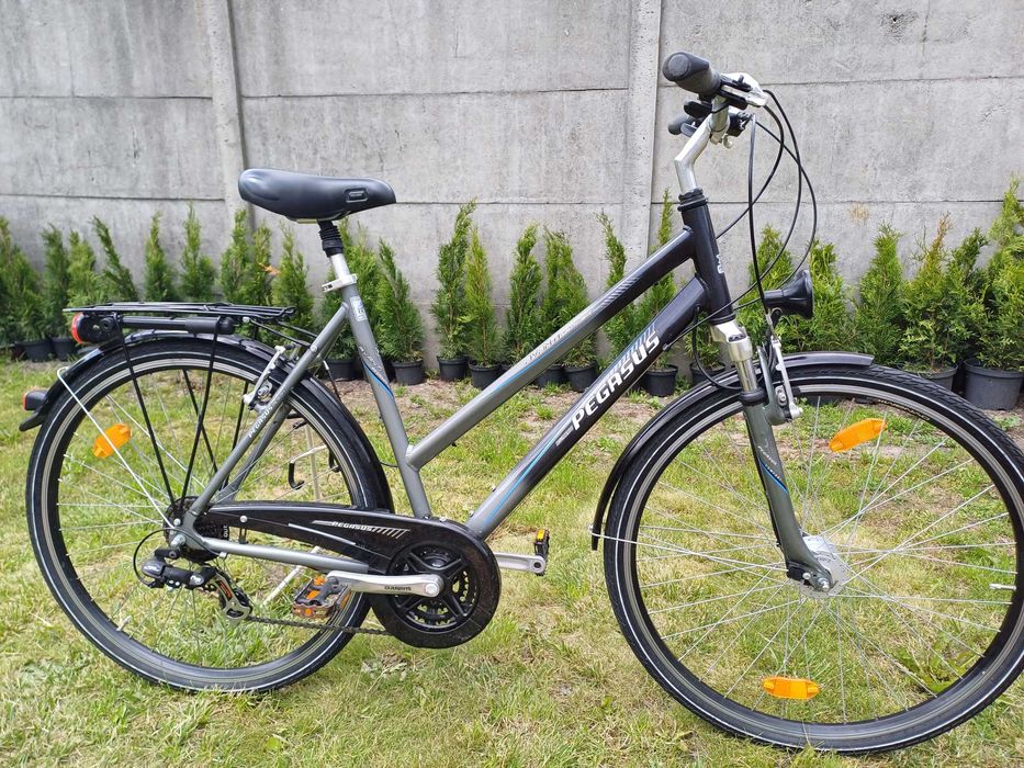 Rower Miejski Trekkingowy PEGASUS AVANTI Koła 28 cali Rama Alu 55 cm ...
