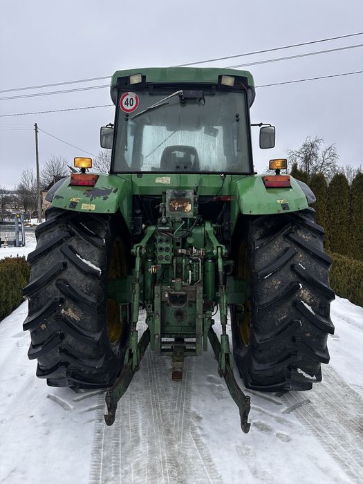 John Deere 7810, TUZ, WOM, pneumatyka, uszkodzony silnik , wąskie koła ...