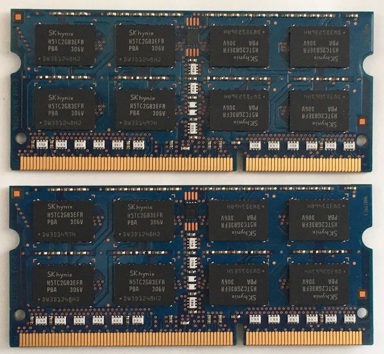 8Gb (2x4GB) 2Rx8 DDR3L 1600 MHz SODIMM Hynix: 300 грн. - Запчастини для ноутбуків Київ на Olx