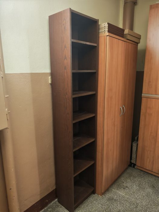 BILLY Regał, brązowy orzech 40x28x202 cm Warszawa Praga-Południe • OLX.pl