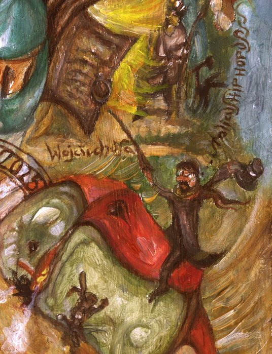 Mapa Gniezna wg artysty terrorysty Wrocław Krzyki • OLX.pl