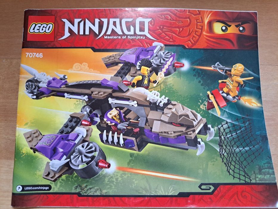 LEGO Ninjago 70746 Śmigłowiec Condrai Chylice • OLX.pl