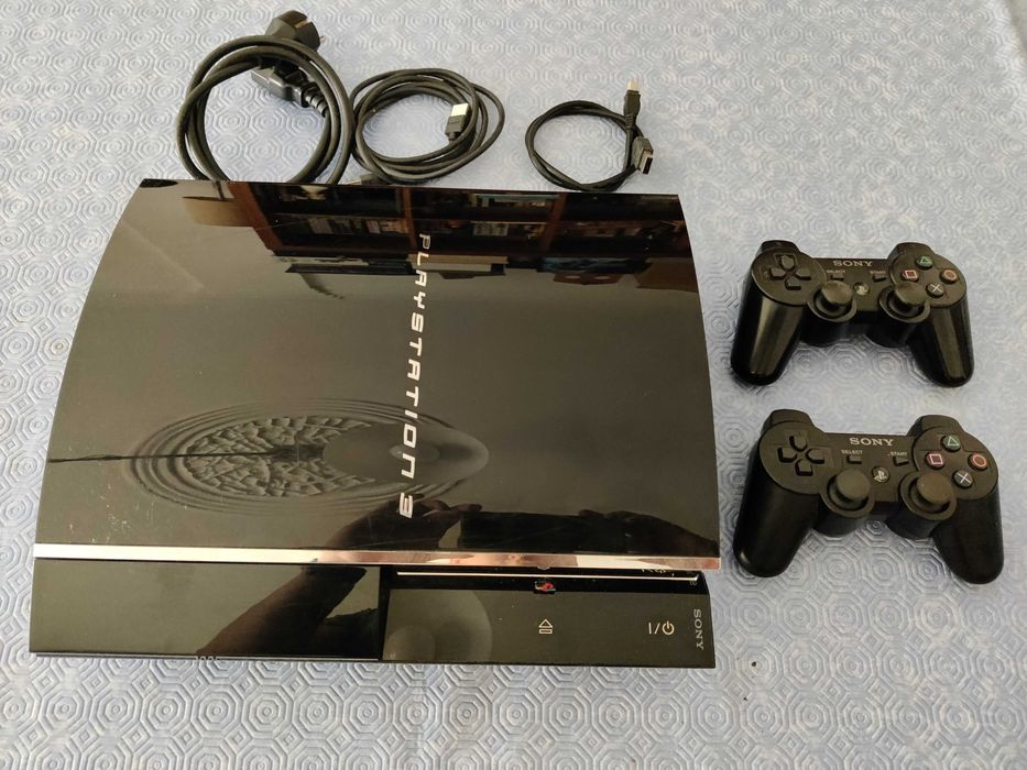 Consola PS3 retrocompatível PS2 e PS1 - CECHC03 (com disco 500Gb ...