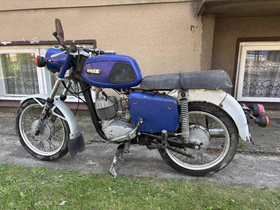 MZ TS 125 kompletna niebieska Radomsko • OLX.pl