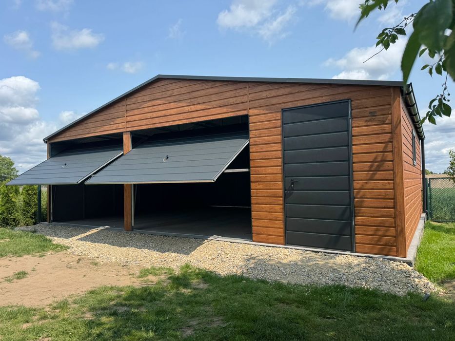 Garaż blaszany profil zamkniety 3x5,3x6,4x5,4x6,5x5,5x6,6x6,6x7,7x6 ...