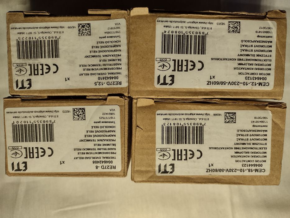 Контактори . Теплове реле . ETI: 350 грн. - Электрика Николаев на Olx