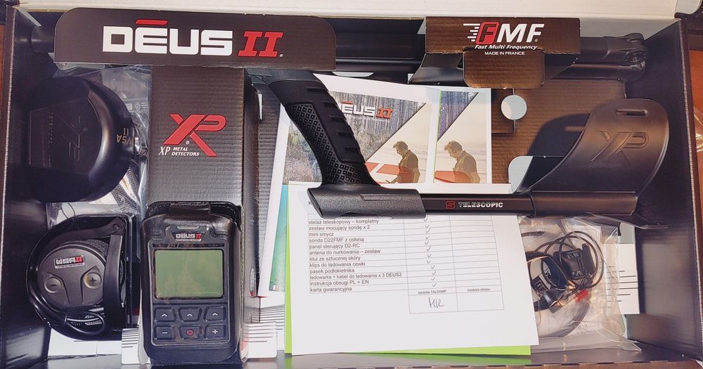 Wykrywacz XP Deus II Panel WSA II cewka 11” Świecie • OLX.pl