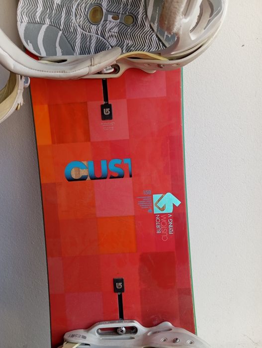 Deska snowboardowa Burton custom Est 158 wiązania komplet zestaw Nowy ...