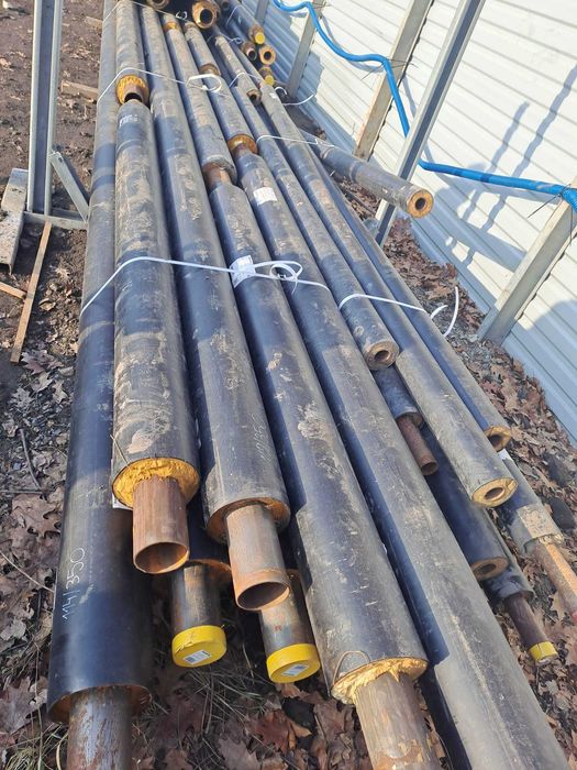 Rury preizolowane, różne rozmiary, sprzedam całość Katowice Murcki • OLX.pl