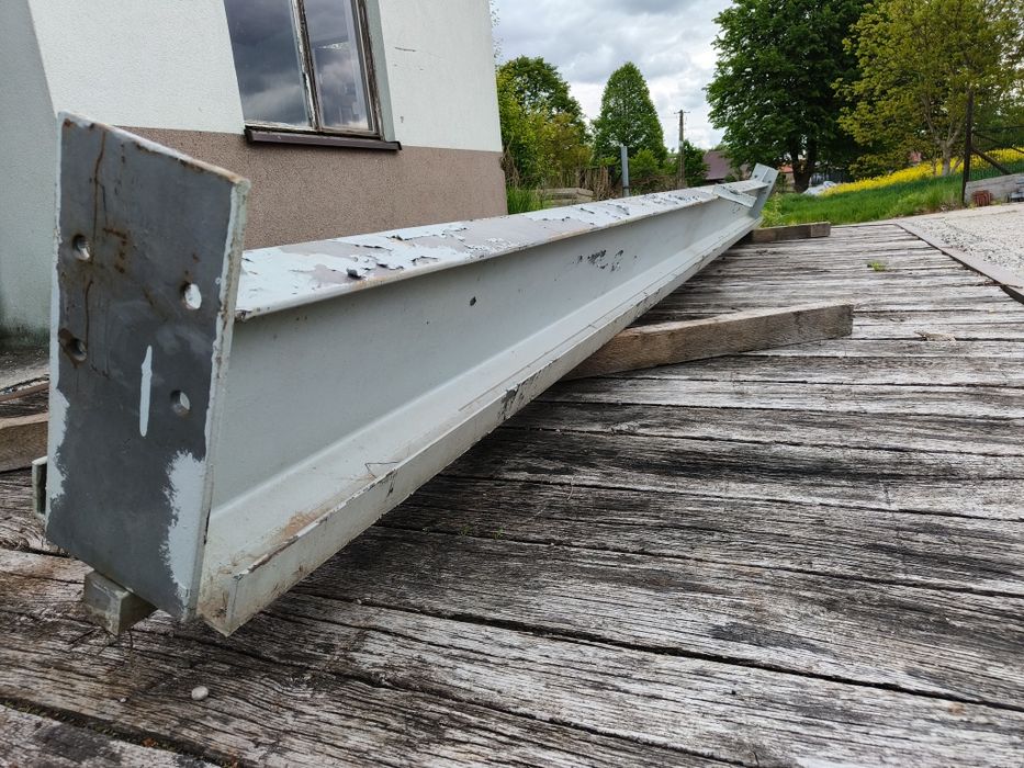 Dwuteownik stalowy IPN 300, 6m, tregra, słup pod konstrukcję, hala ...