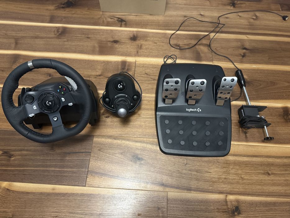 Kierownica Logitech g920+shifter i hydro! Juszczyn • OLX.pl