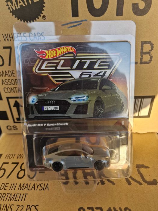 Hot Wheels Elite 64 Series '21 Audi RS 7 Sportback Poznań Rataje • OLX.pl