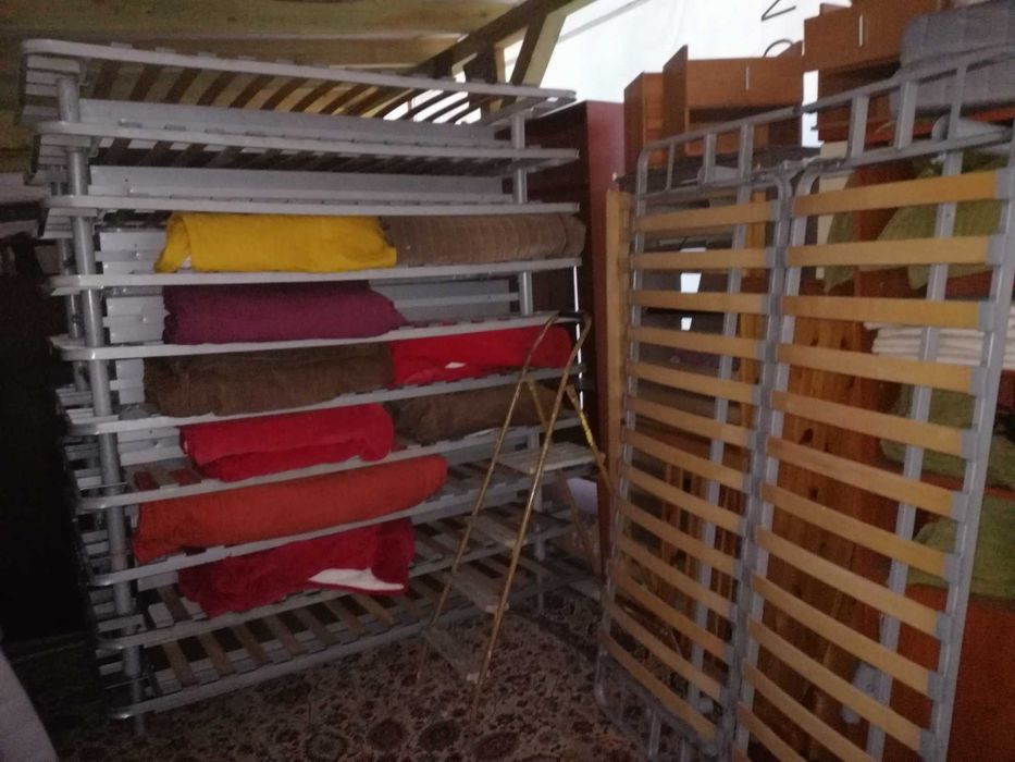 Łóżko Kanapa IKEA beddinge sprawna kompletna + materac + pokrowiec ...