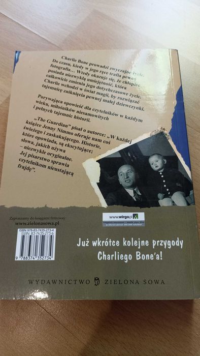 Charlie Bone i tajemnicze zdjęcia Jenny Nimmo Warszawa Wawer • OLX.pl