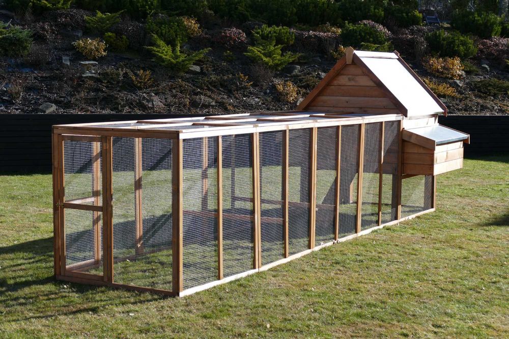 Kurnik CANCUM 12 z 4 metrowym wybiegiem dla 10-12 kur Trzemeśnia • OLX.pl