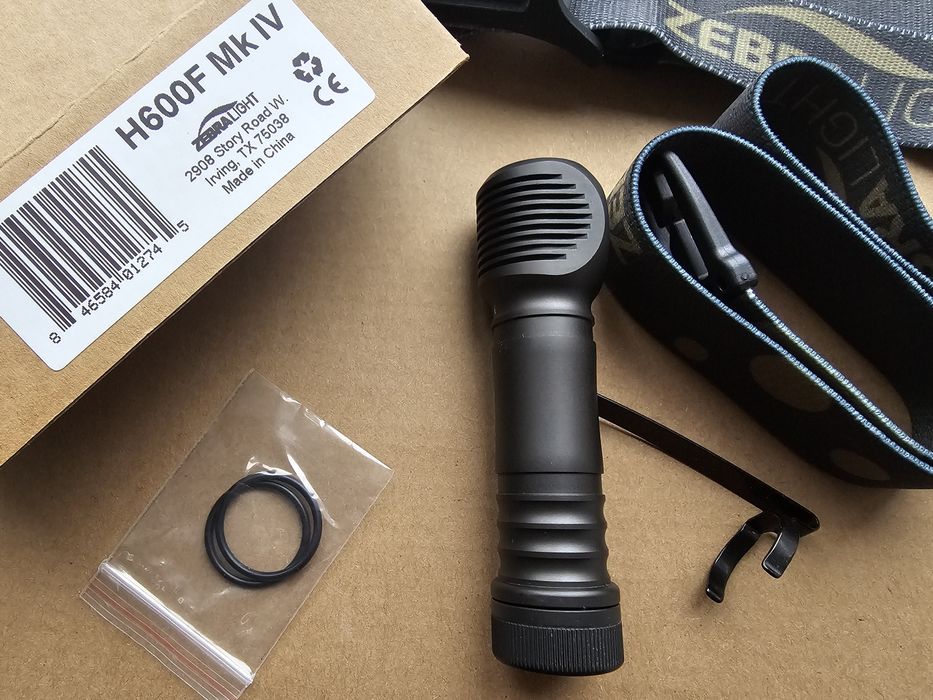 Zebralight H600F Mark IV XHP35 Floody (холодний білий) — налобний ліхт ...