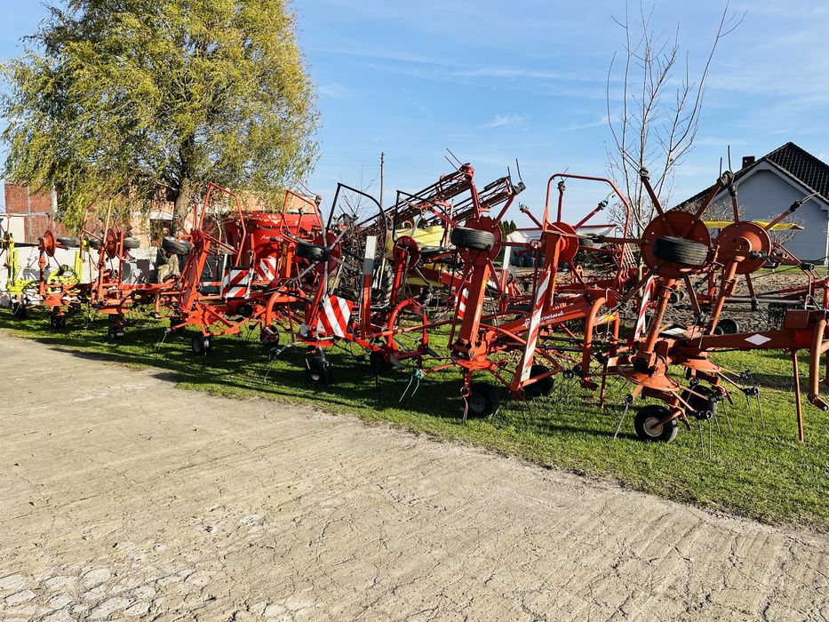 Przetrząsarka Kuhn gf 5001 przewracarka Kuhn 5202 nie fella claas Chwałkowo • OLX.pl