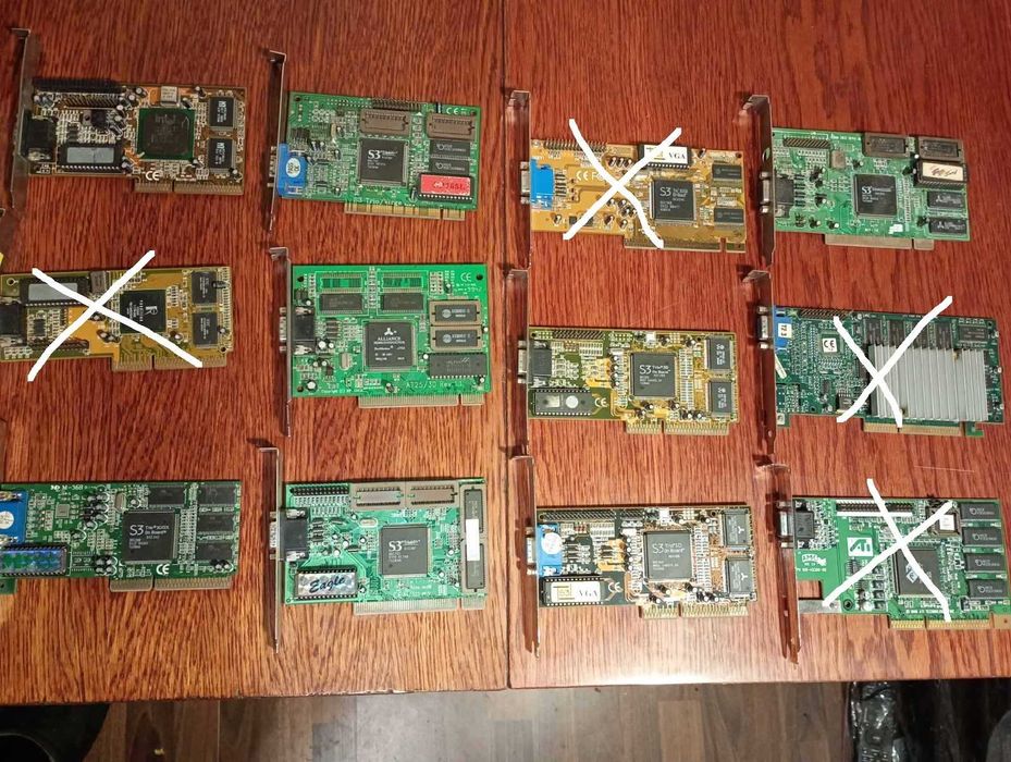 Видео карты старые раритет.: 194 грн. - Комплектуючі та аксесуари Одеса ...