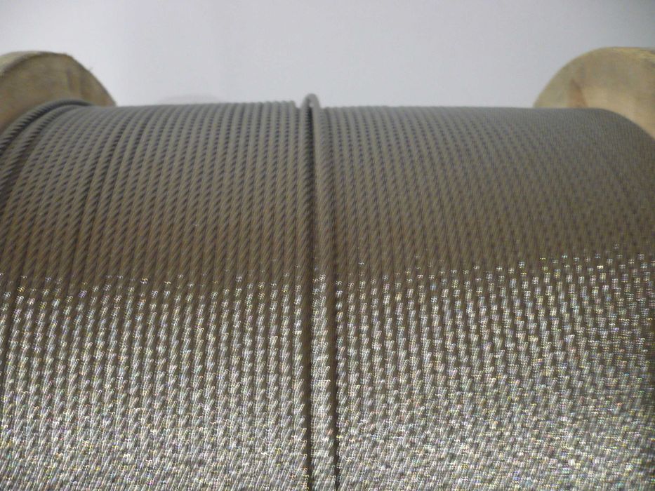 Lina stalowa 8mm 6x19 ocynk wyciąg nacią Włocławek • OLX.pl