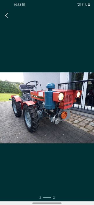 Traktorek Ogrodniczy Tz4k14 4x4 czeski łamany Po Remoncie z Osprzętem Luzino • OLX.pl