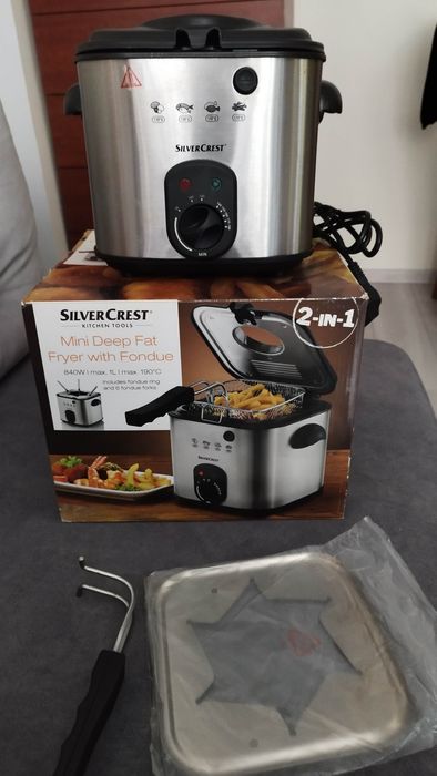 SilverCrest 2-in-1 jak nowa frytkownica Łódź Górna • OLX.pl