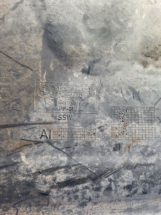 Oslona podwozia skrzyni biegów silnika płyta BMW E90 E91 POD Skrzynie ...