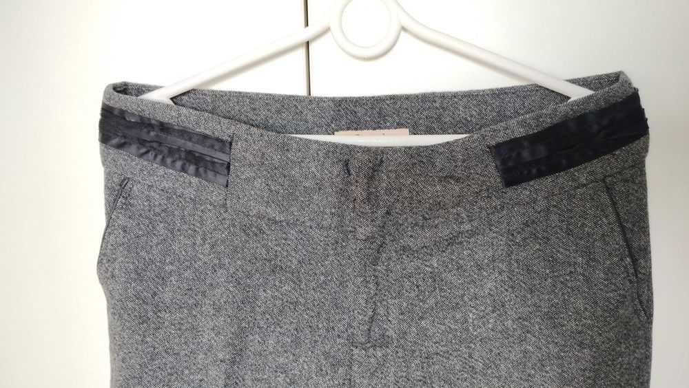 Reserved szerokie spodnie z wełną r.42 Kraków Krowodrza • OLX.pl