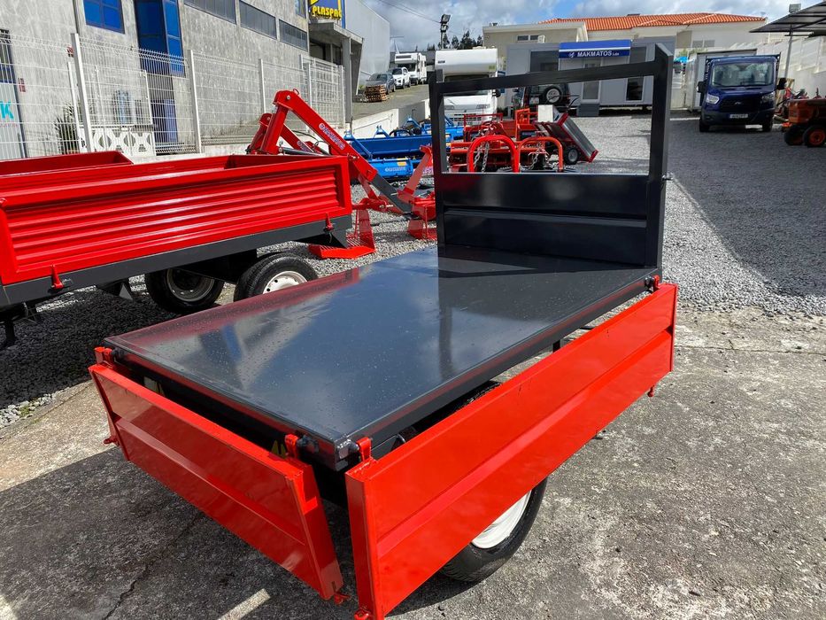 Reboque/Atrelado para mini trator NOVO Bougado (São Martinho E Santiago ...