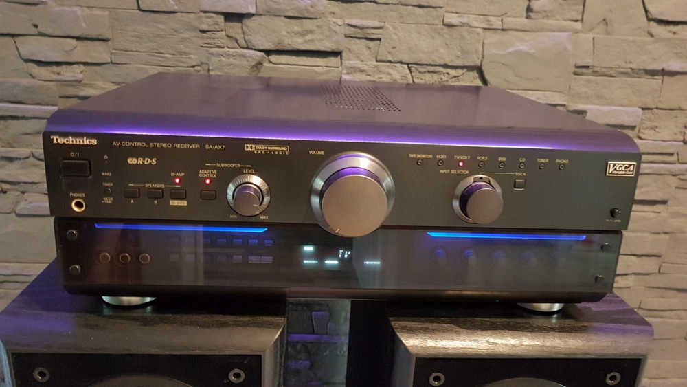 Amplituner Technics SA-AX7 w kpl z kolumnami Warszawa Targówek • OLX.pl