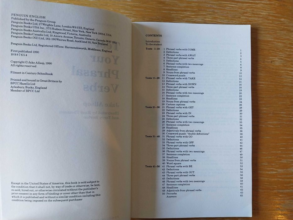 Jake Allsop – Test Your Phrasal Verbs Nowy Targ • OLX.pl
