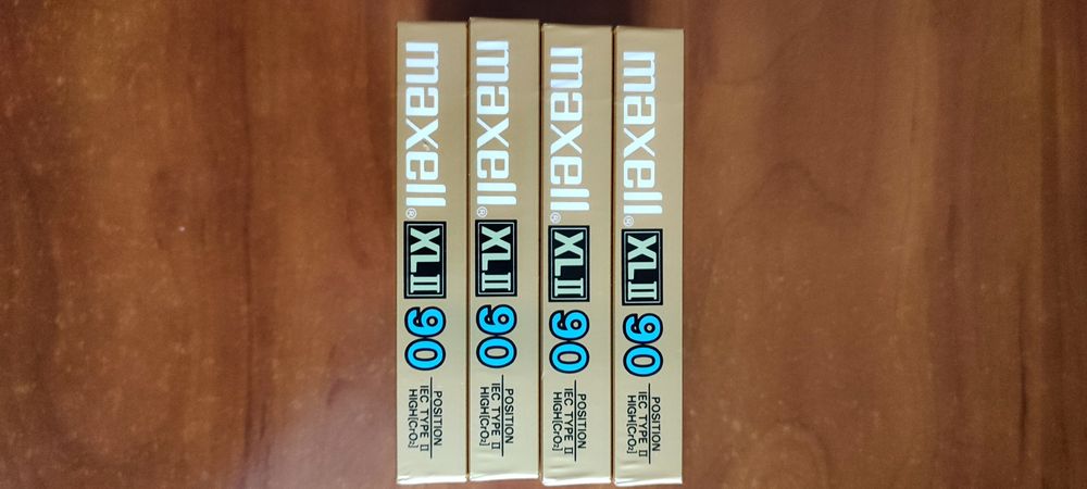 Аудиокассеты Maxell XL II 90 extra fine epitaxial 1985: 650 грн. - CD ...