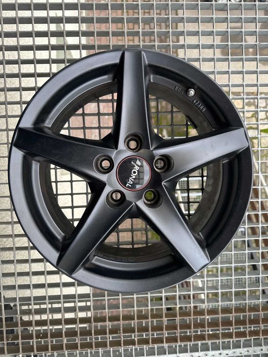 Felgi Aluminiowe Ronal Czarne 5x112 16 cali super stan !!! Brzeg • OLX.pl