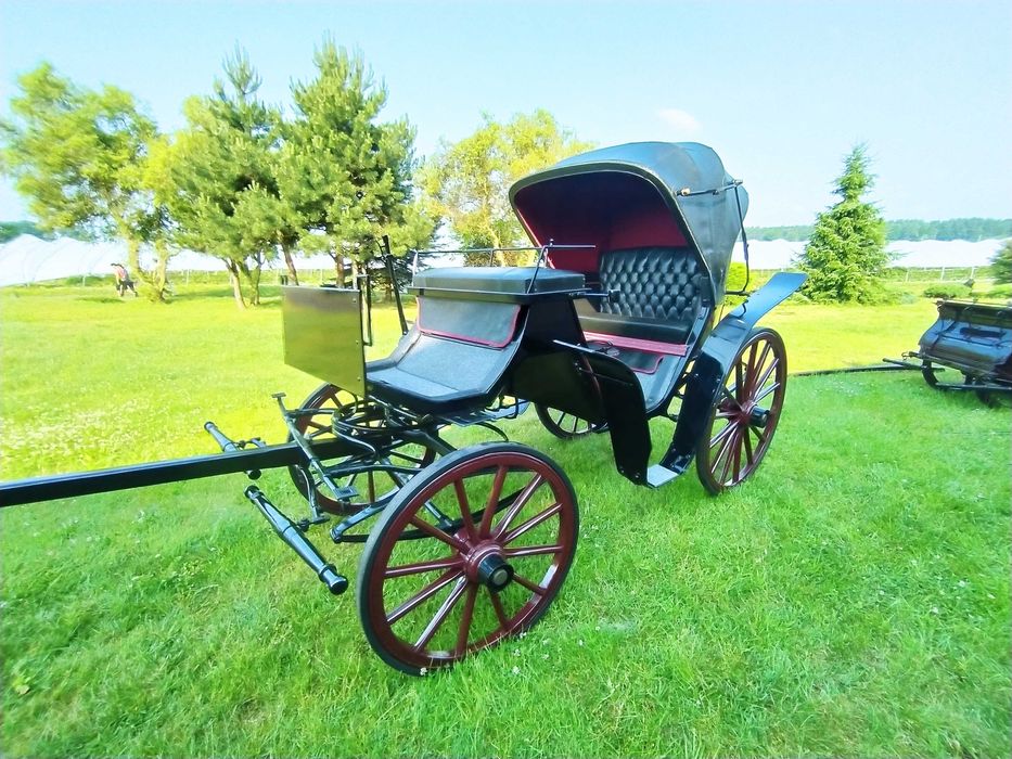 Bryczka konna z początku XX wieku po pełnej renowacji Czarków • OLX.pl