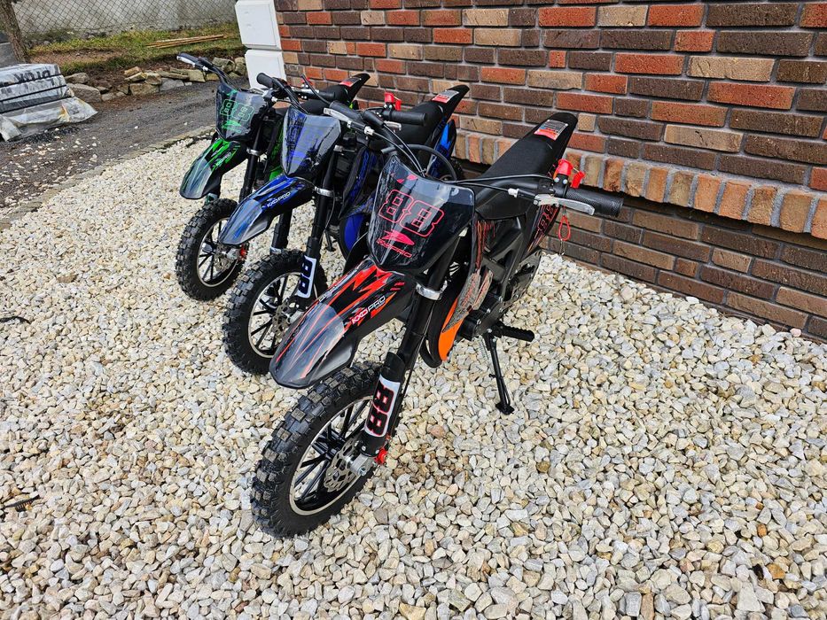 Mini cross kxd 50cc 49cc 2T spalinowy zrywka koła 10 RATY DOWÓZ ...