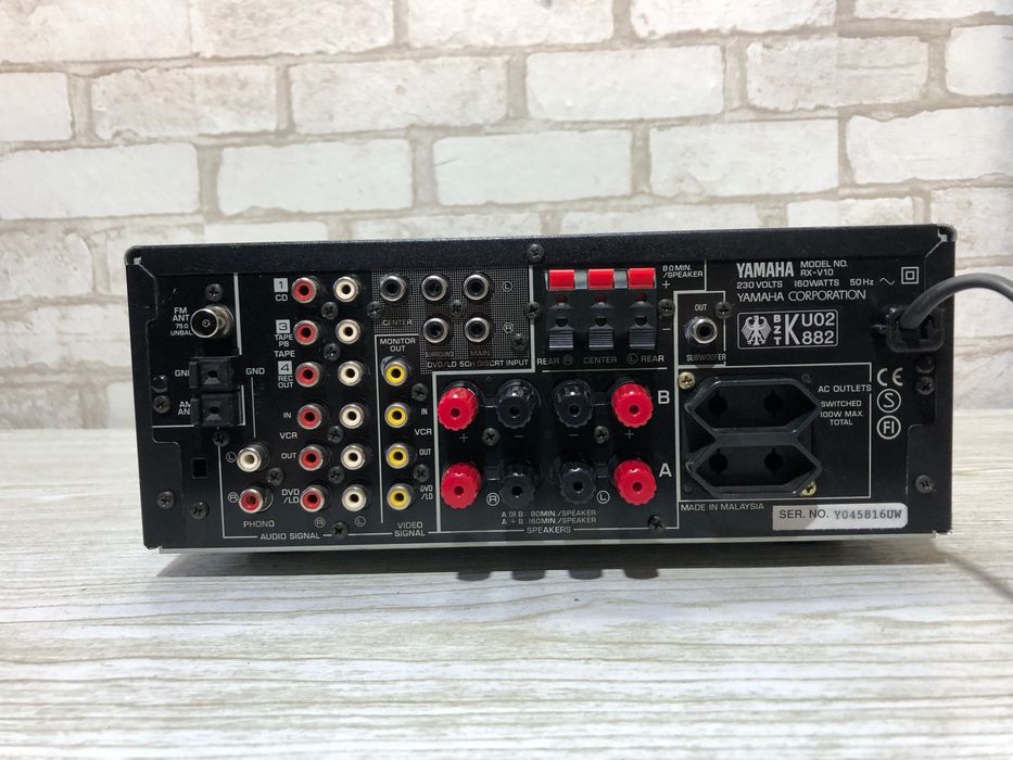 AM/FM Стерео ресивер/підсилювач Yamaha RX-V10 2x55Вт б/у з Німеччини: 3 ...