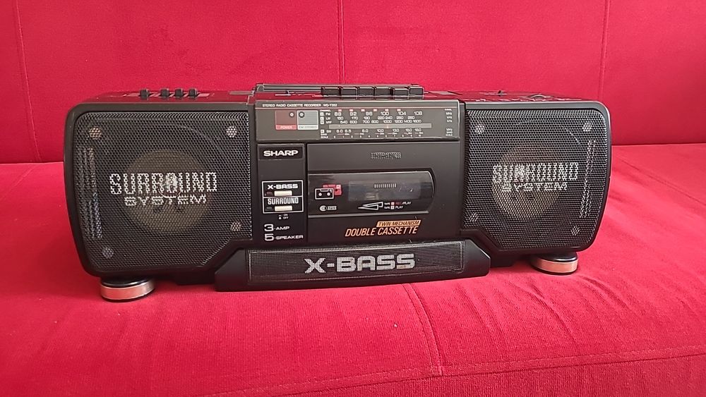 Radiomagnetofon Sharp WQ-T352 Kleosin • OLX.pl