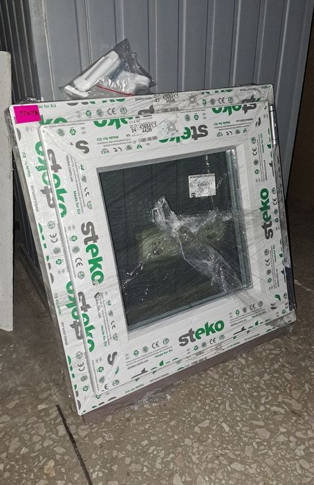 Готове Вікно 50×50 Окно форточка, маленькі пластикові вікна: 1 350 грн ...