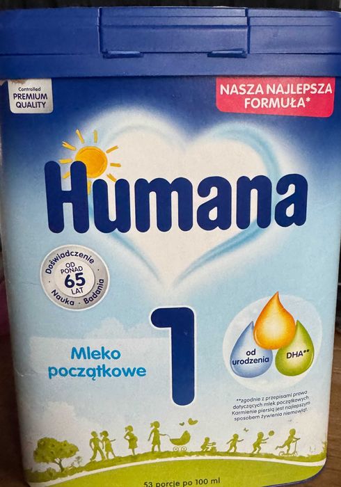 Молочна суміш Humana 1: 2 500 грн. - Годування Львів на Olx