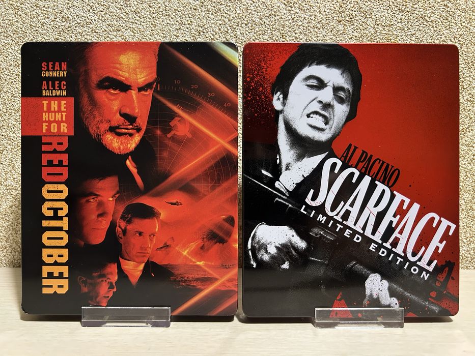 Steelbook Blu-ray Лицо со шрамом/ Казино/ Солт/ Гангстер/Закон ночи ...