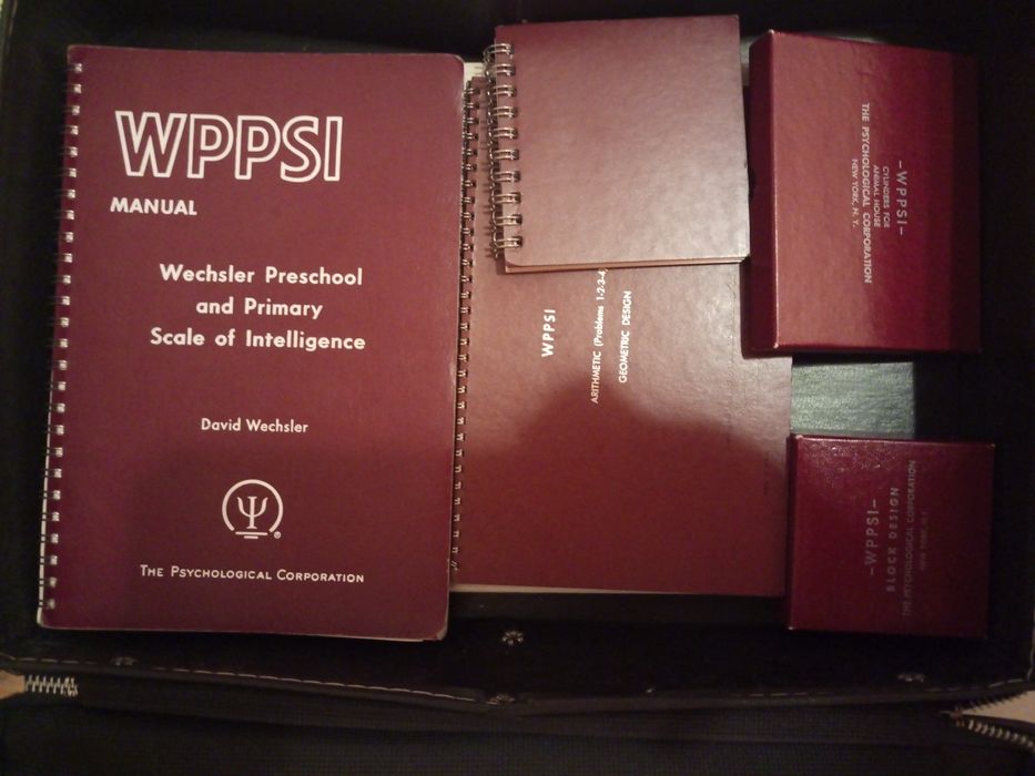 Wppsi test. Тест Векслера 1967. Тест на ителект для детей.: 5 000 грн ...