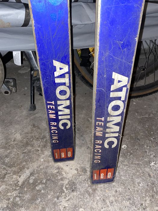 Narty Atomic ARC 180cm, granatowe Kraków Wzgórza Krzesławickie • OLX.pl