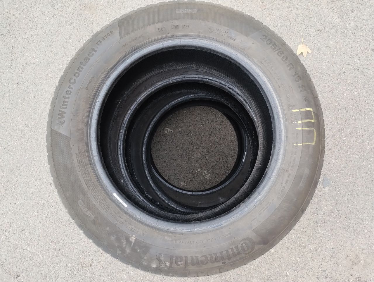 Зимня Continental 205/60/r16: 850 грн. - Автошини Київ на Olx