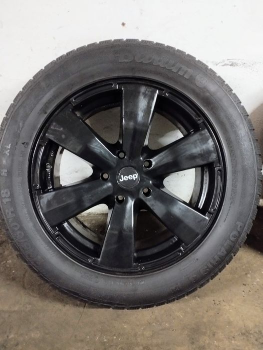 Felgi czarne Jeep grand Cherokee Wk 5x127 r18 Myszków • OLX.pl
