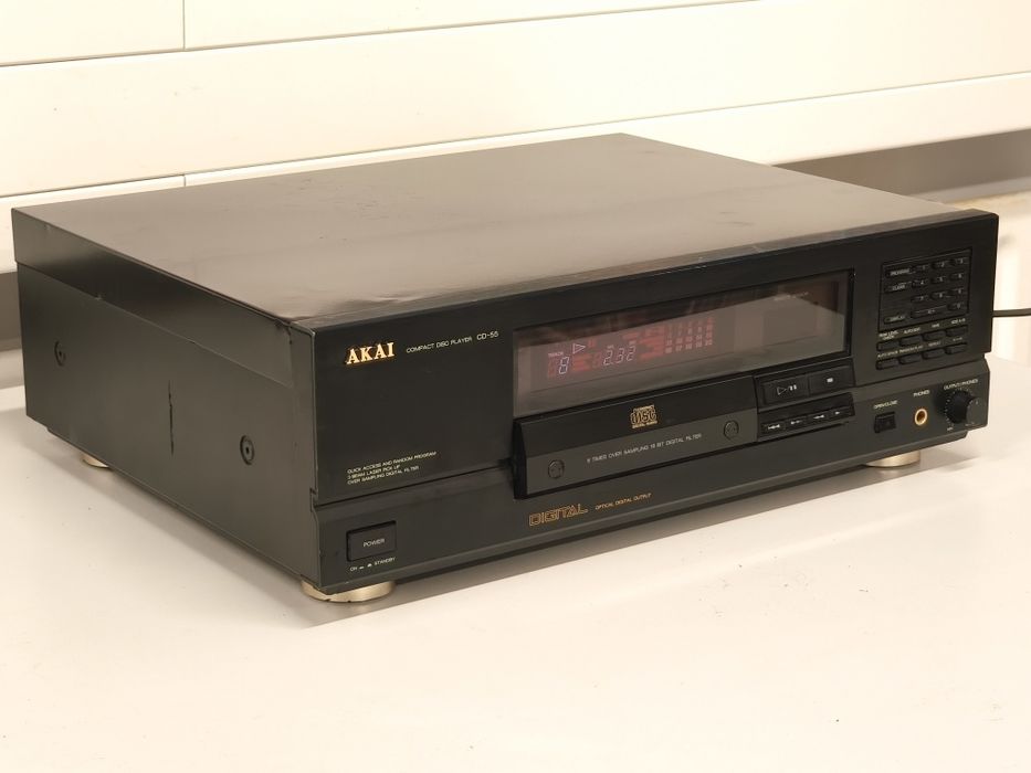 CD плеєр Akai CD-55 ! 2 ЦАПи AD1856N ! Зроблений у Японії !: 4 500 грн ...