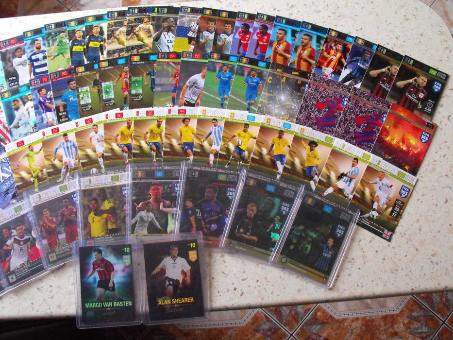 Karty piłkarskie FIFA 365 v 2016, karty NOWE, stan BARDZO DOBRY. Mykanów • OLX.pl