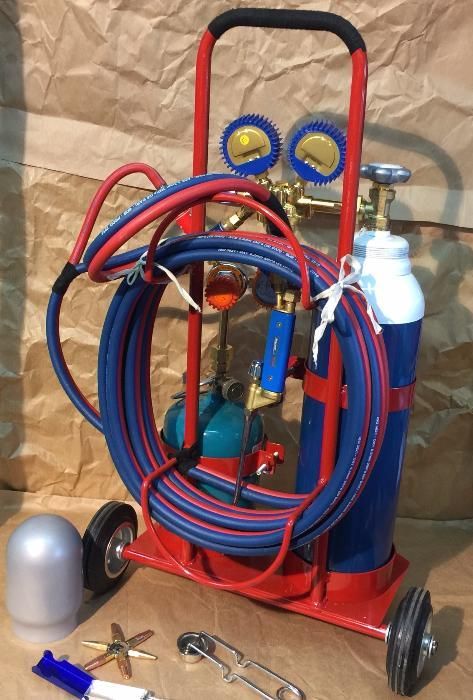 PALNIK Gazowy ZESTAW do LUTO-SPAWANIA Sherman Oryginał Nowe Zestawy ...