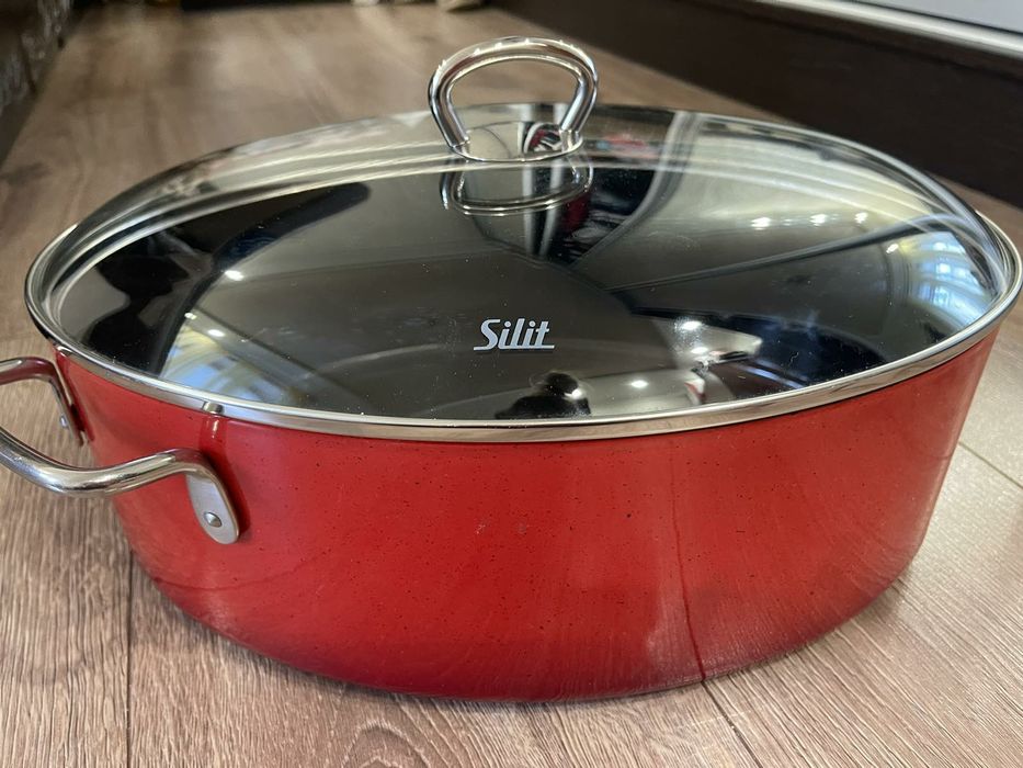 Жаровня 36,5 х 25,5 см, овальна Energy Red Silit: 8 800 грн. - Посуд ...