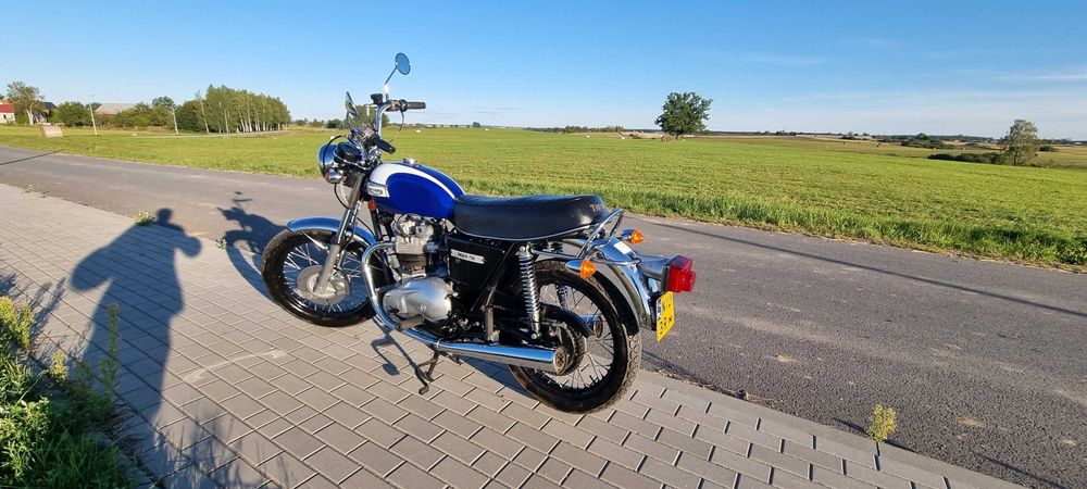 Triumph Tiger TR7RV, 1973 rok, zarejestrowany, jak Bonneville T140 ...